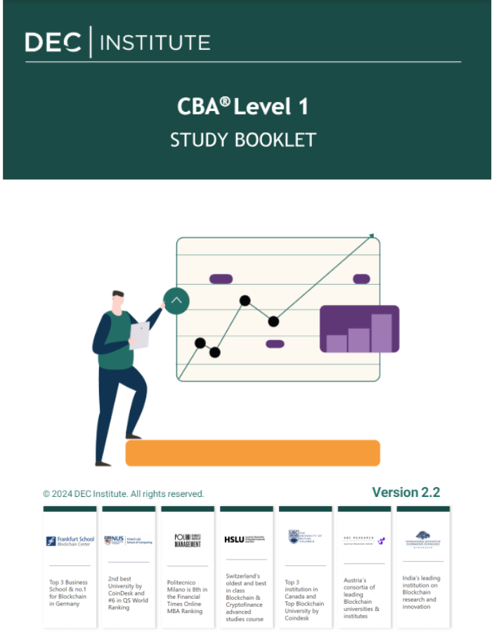 STUDY BOOKLET CBA®- LEVEL 1 – DEC Institute
